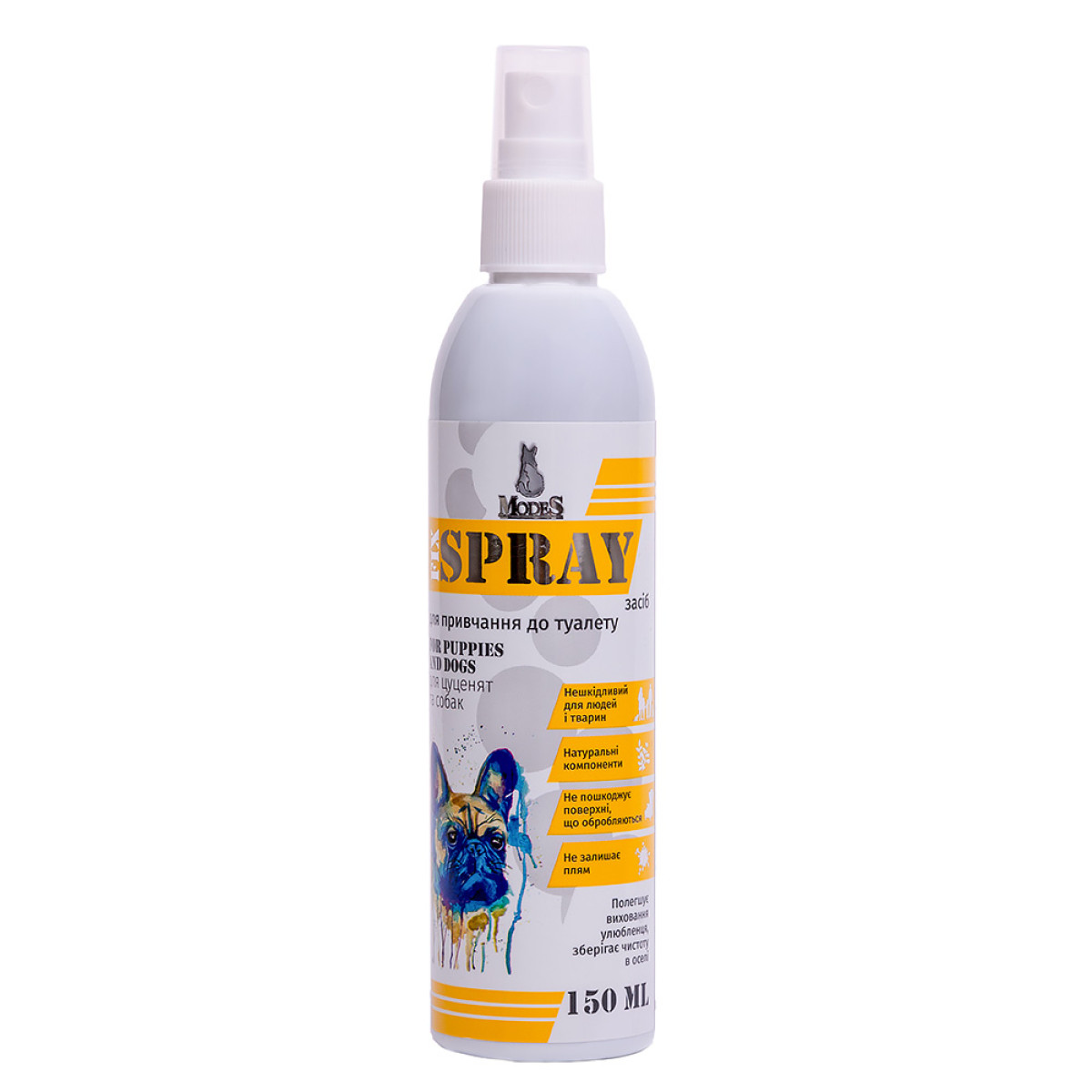 Спрей Modes Fix Spray средство для приучения к туалету щенков и собак ...