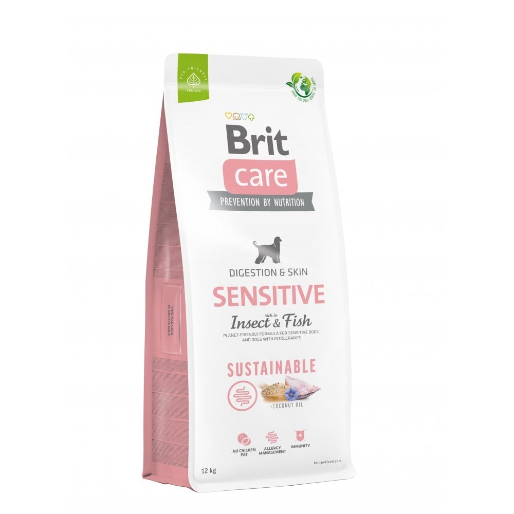 Сухой корм Brit Care Sustainable Sensitive для собак с чувствительным ...